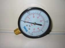 Mega Manometer 0-10 bar-100mm - Pumpen und Wassertechnik.de